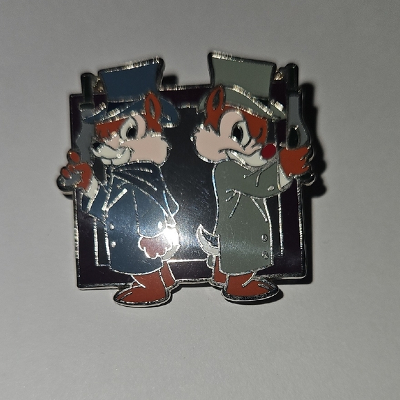 Disney | Other | Chip And Dale Detective Disney Enamel Pin | Poshmark